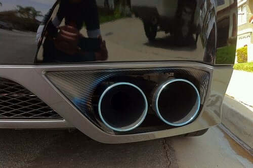 Rexpeed Nissan GTR Matte Carbon Exhaust Heat Shield - Wet Carbon at £ ...